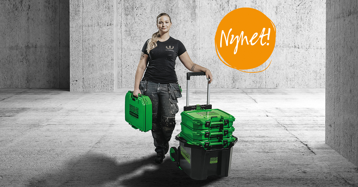 ESSBOX+ System - förvaringssystem för snickare och hantverkare | ESSVE